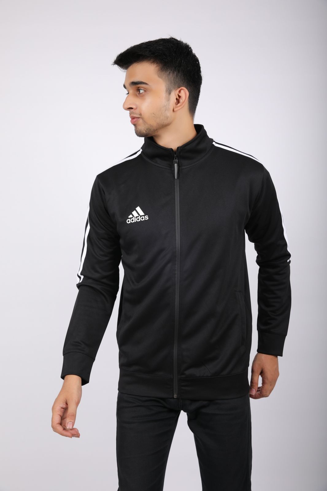 ADI Triliner Black Track Jacket – Mad Official Store